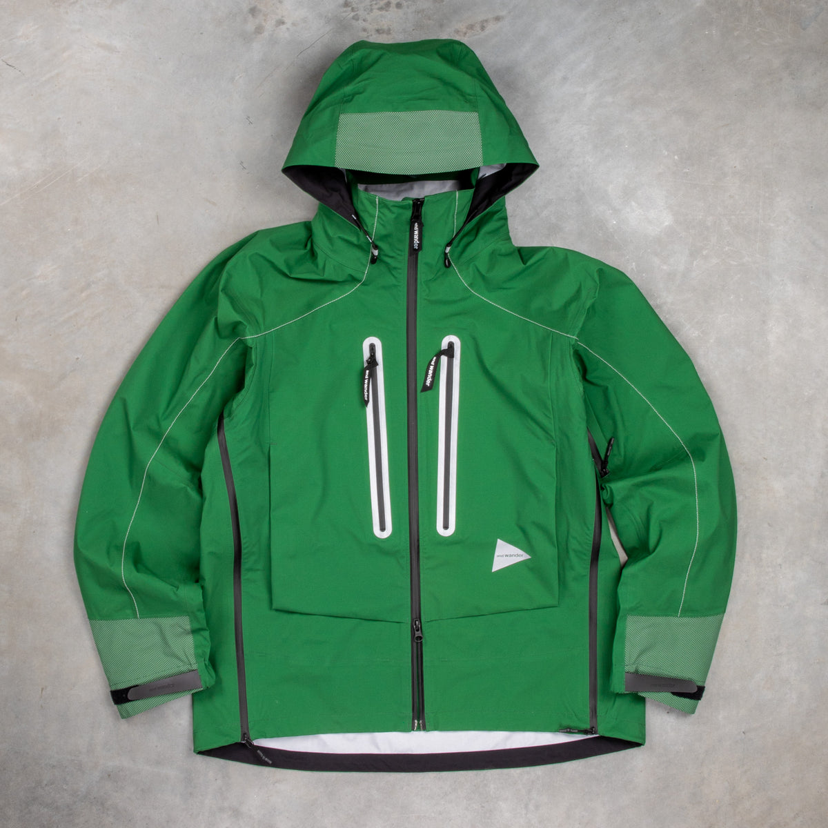 And Wander PERTEX SHIELD Rain Jacket Green – Frans Boone Store