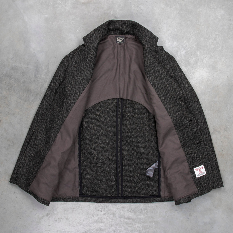 OrSlow Relaxed Fit Harris Tweed Jacket Black – Frans Boone Store