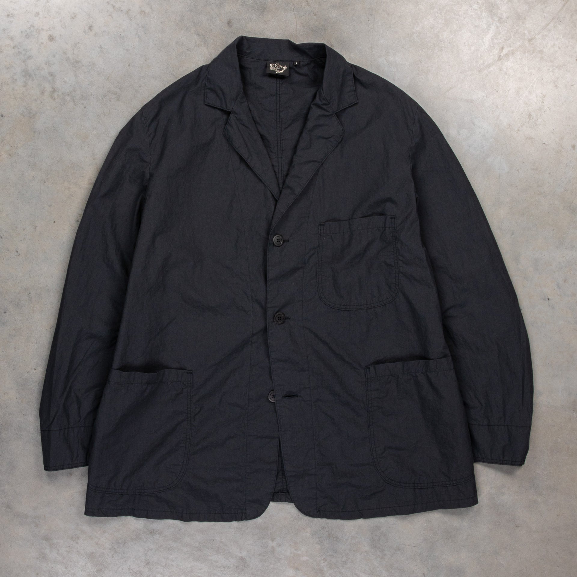 Orslow Simple Work Jacket Sumi Black – Frans Boone Store