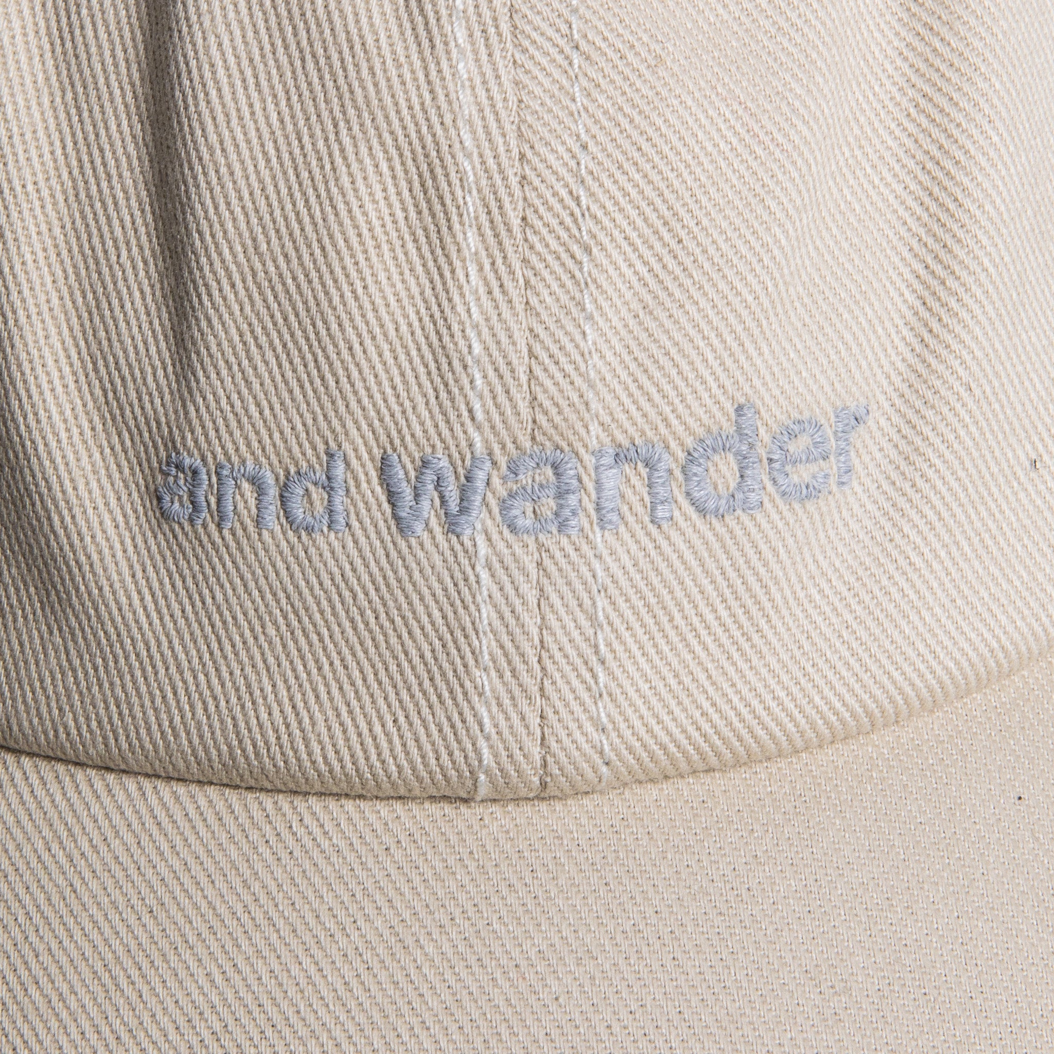 And Wander Cotton Twill Cap Light Beige – Frans Boone Store