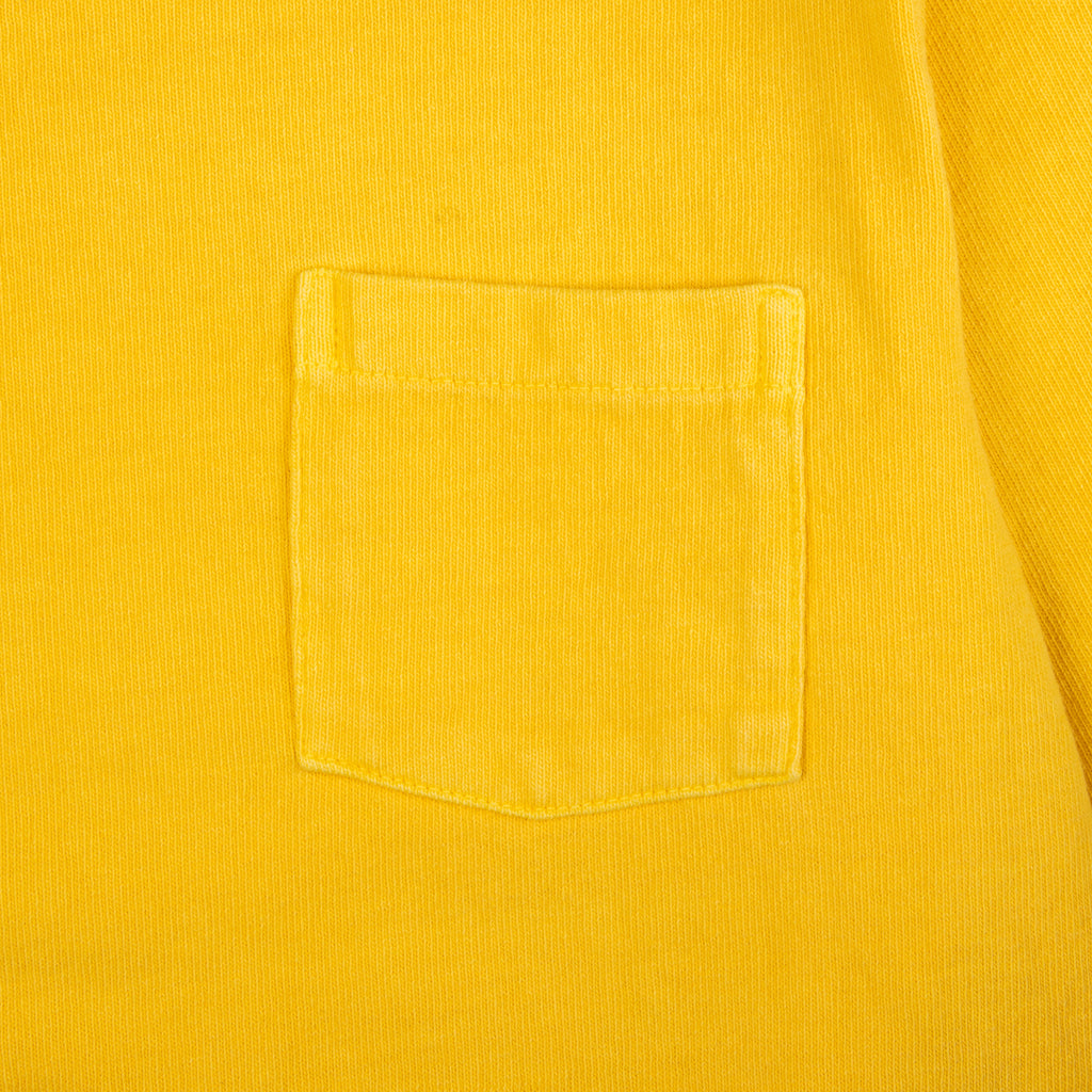 Velva Sheen Heavy oz Pïgment L/S Tee with pocket True Yellow – Frans ...