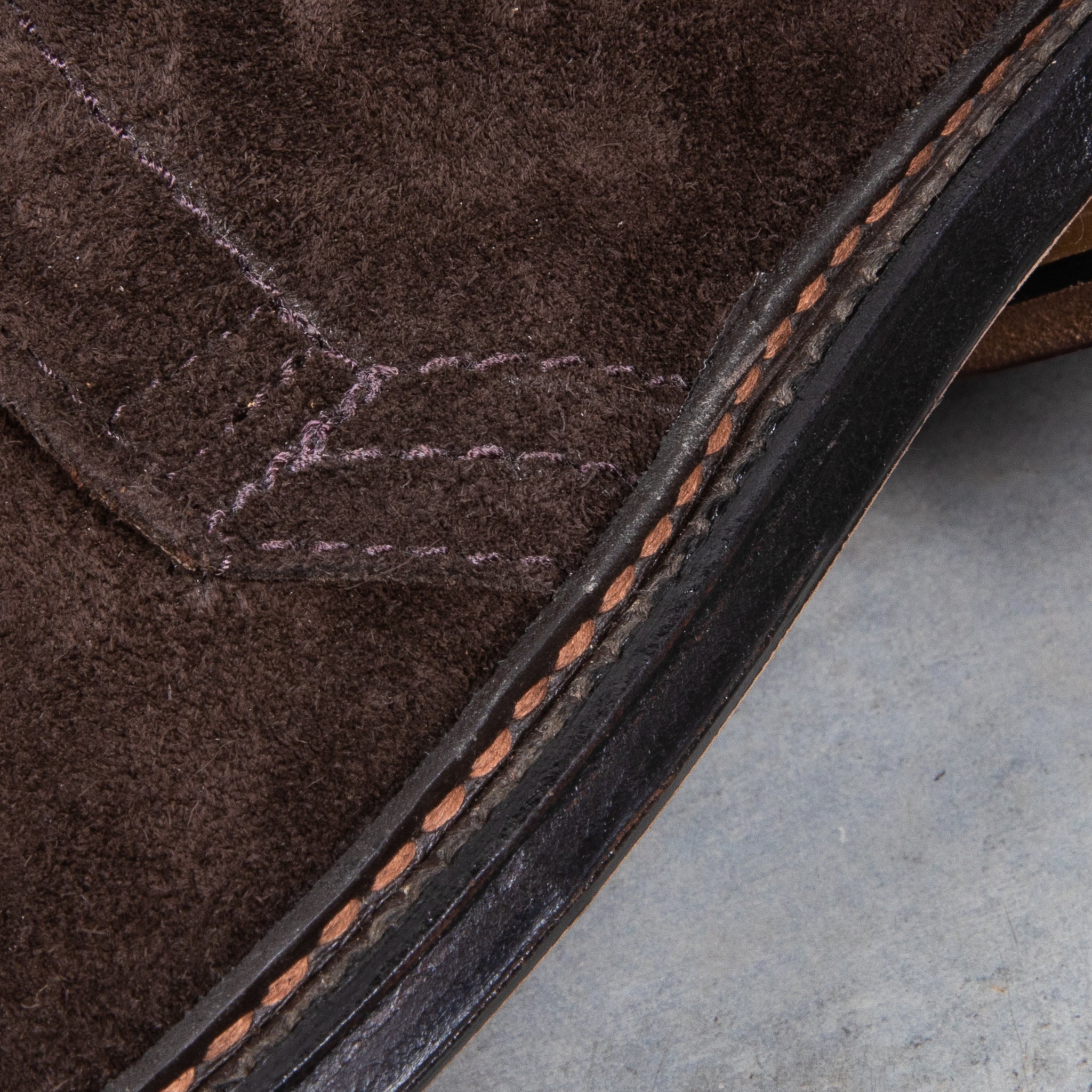 Alden x Frans Boone Chocolate Suede Unlined Chukka – Frans Boone Store