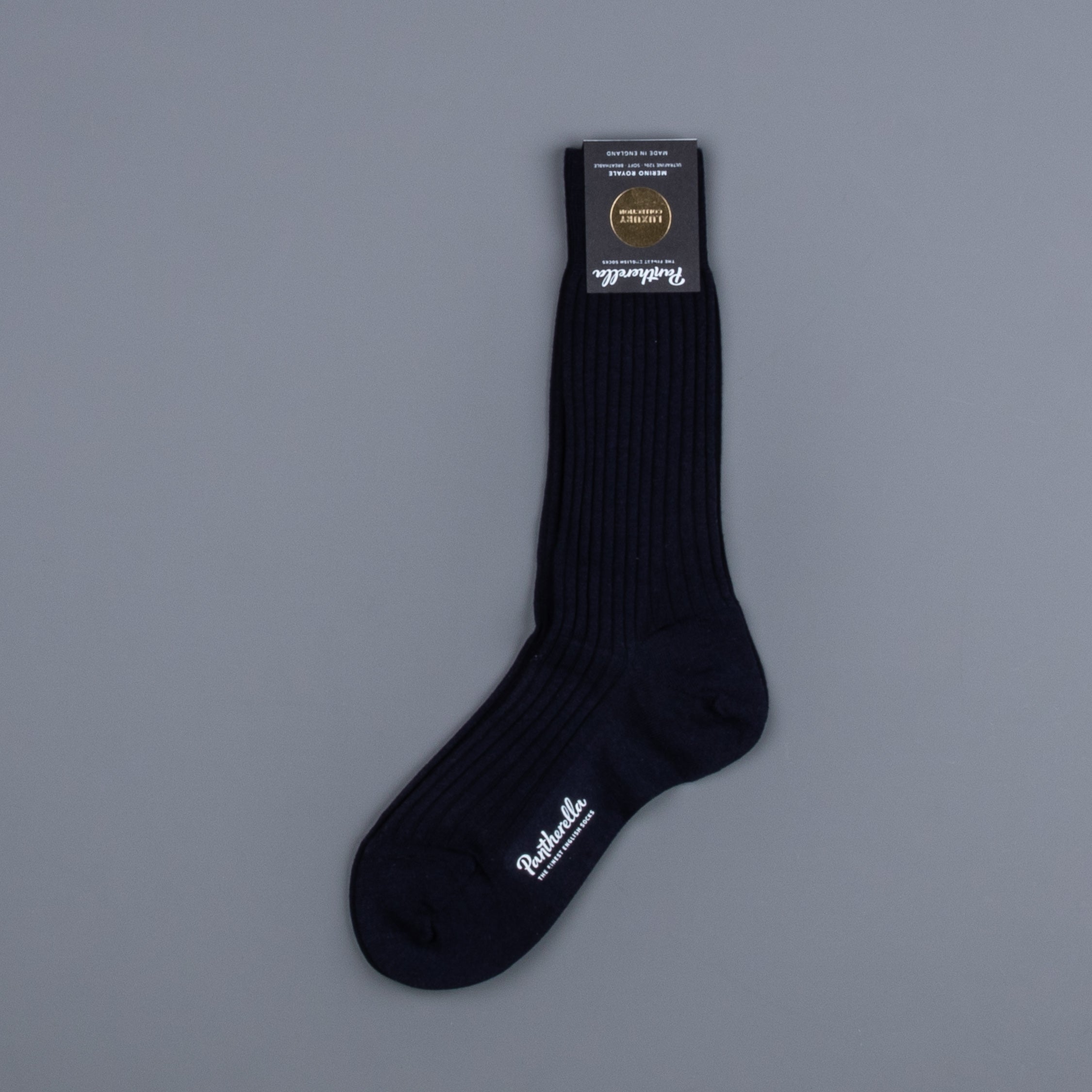 Pantherella Rutherford Royal Merino Sock Navy – Frans Boone Store