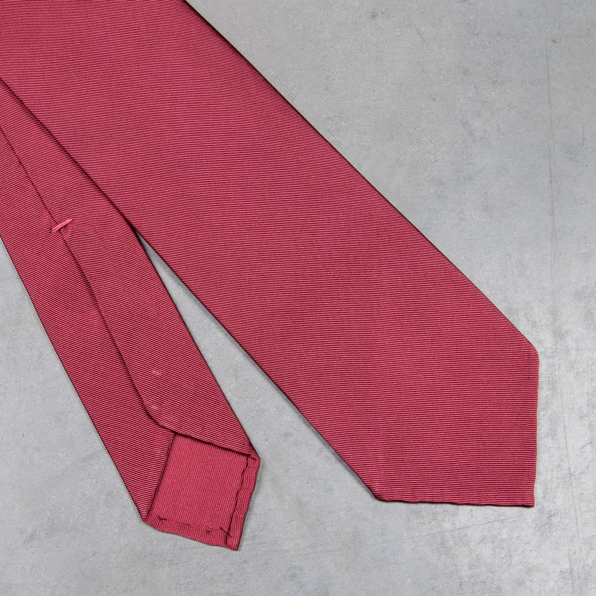 Finamore Anversa tie untipped plain tie Barolo – Frans Boone Store