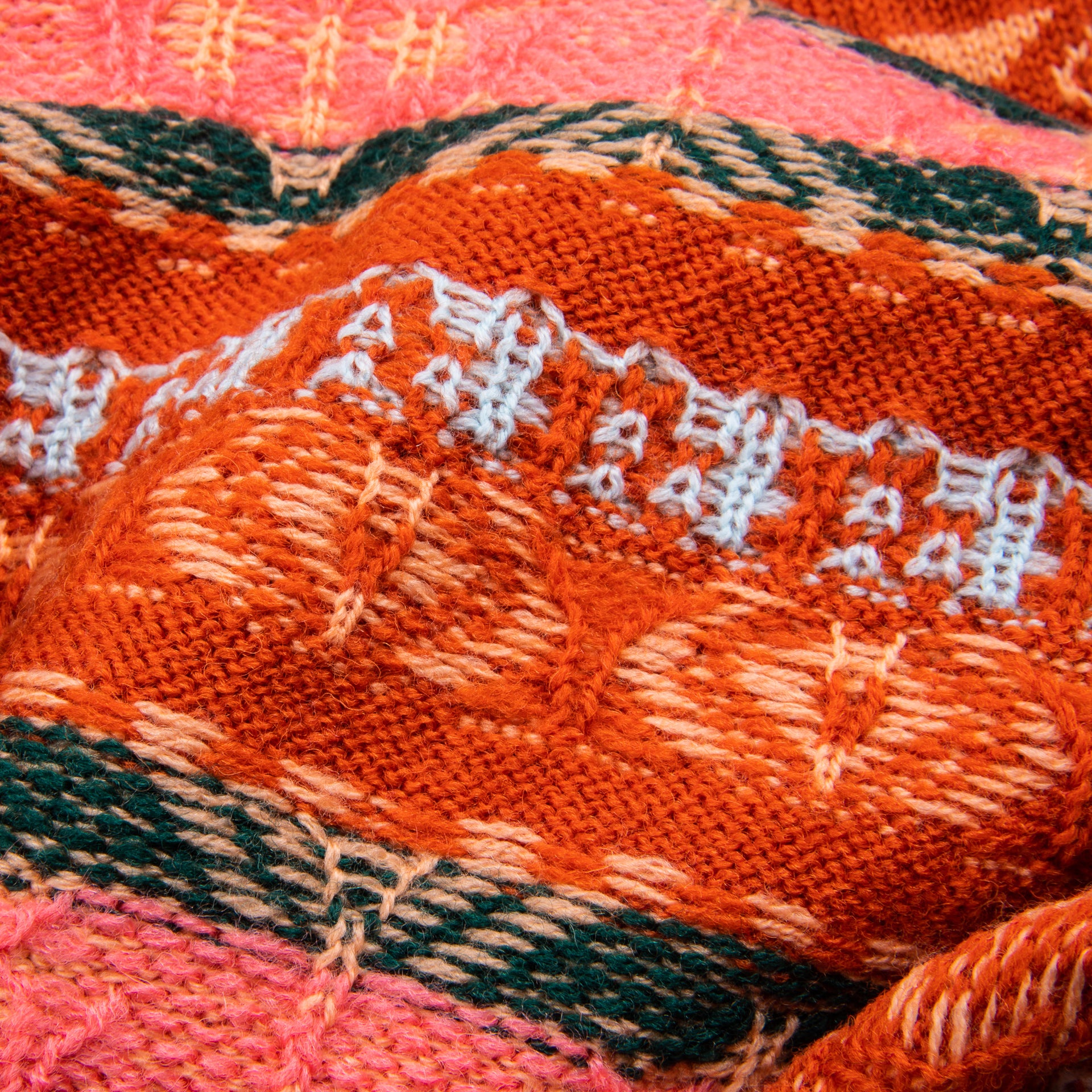 The Real McCoy's Fair Isle Sweater Orange – Frans Boone Store