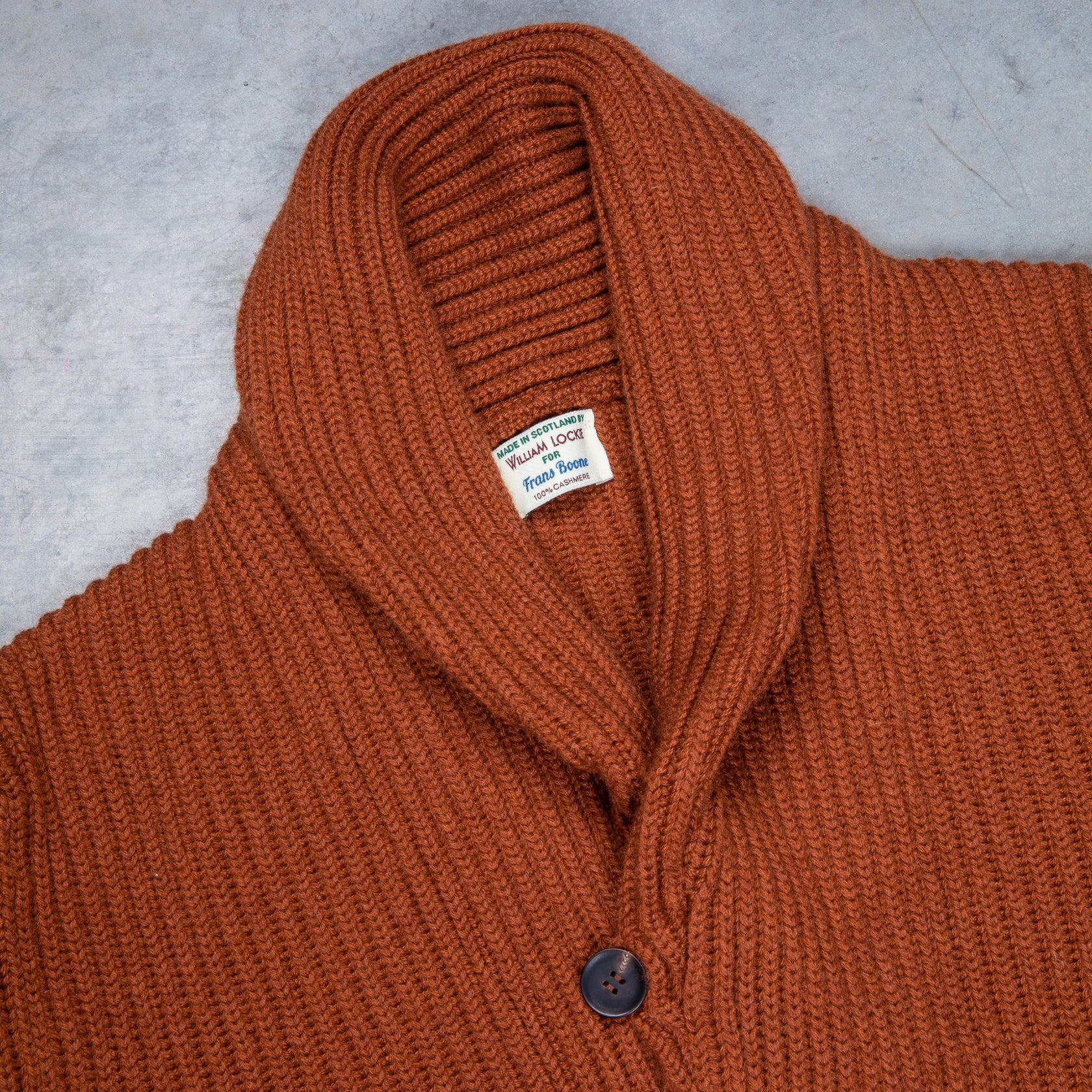 William Lockie x Frans Boone Cashmere Cardigan Steve Volkan – Frans ...
