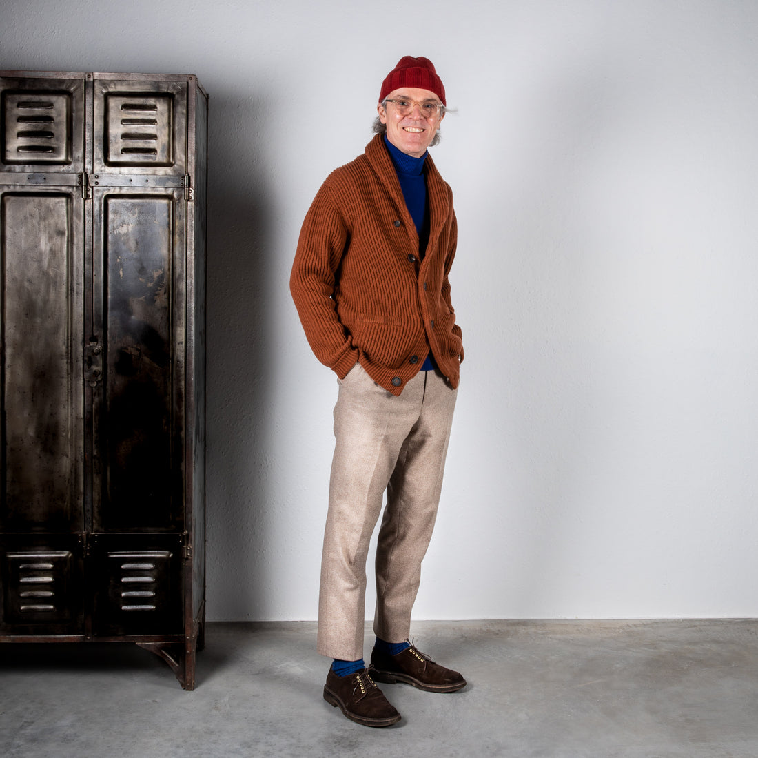 William Lockie x Frans Boone Cashmere Cardigan Steve Volkan – Frans ...