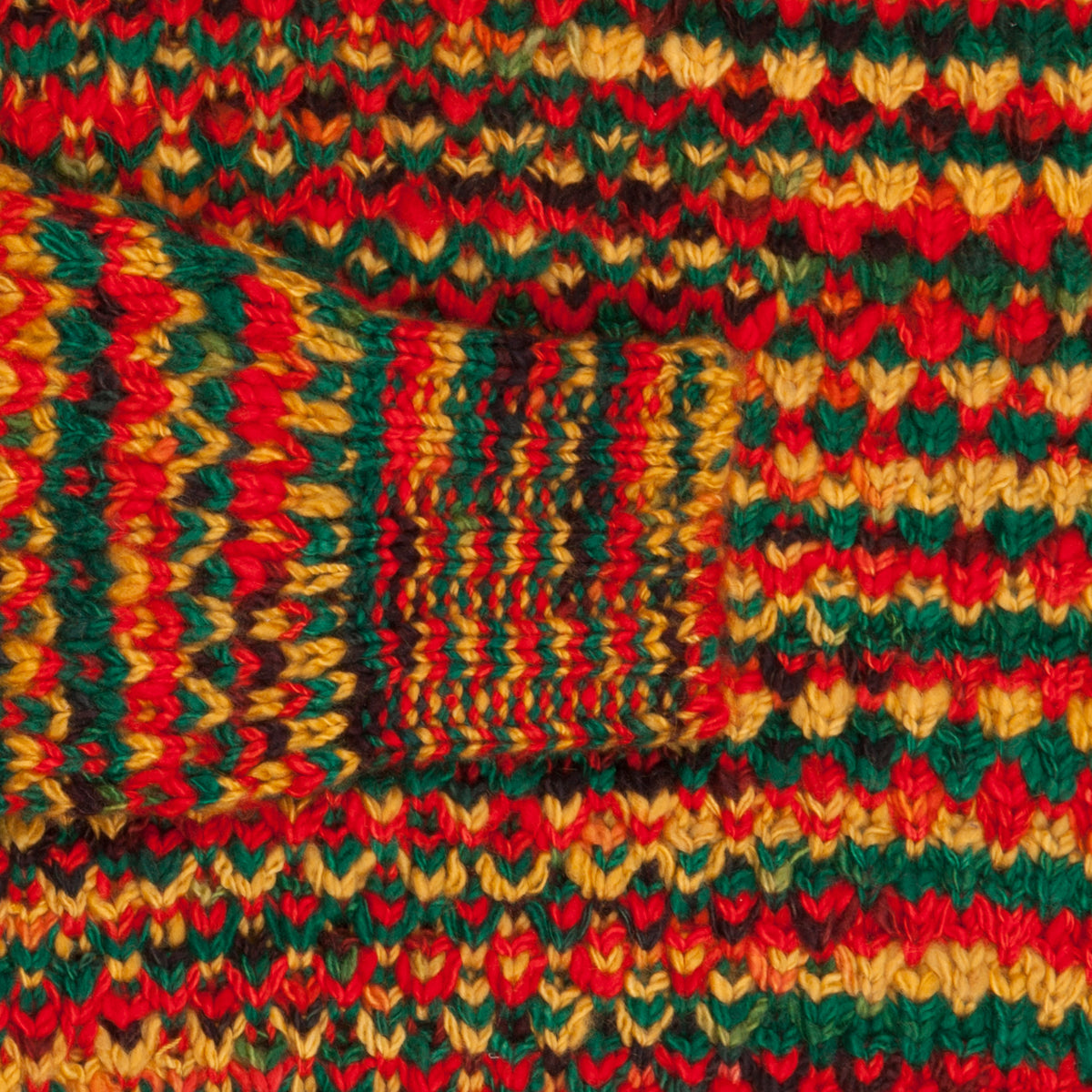 The Elder Statesman 100% cashmere tuck pop crew Rasta – Frans Boone Store