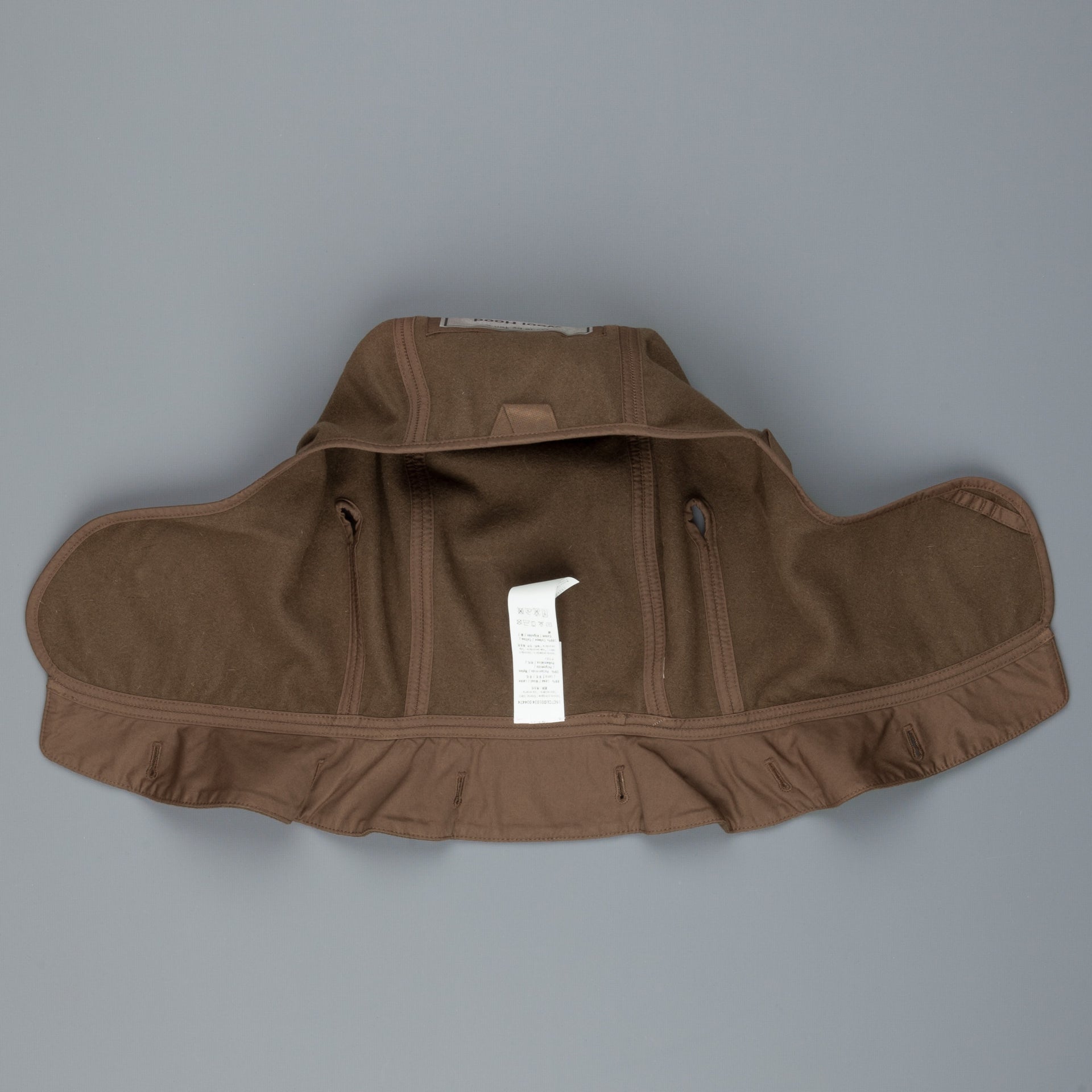 Wool hood felt 2 Verde Lucertola – Frans Boone Store